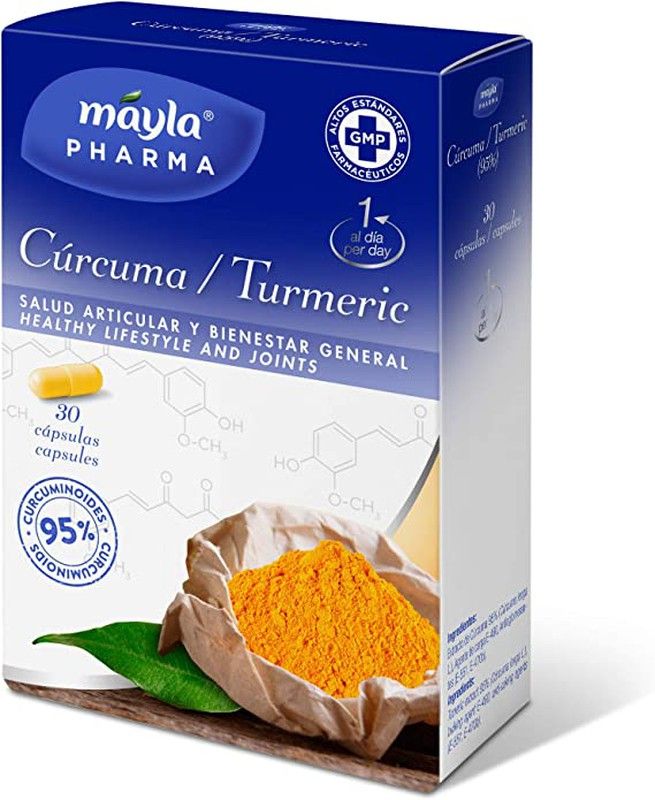 Cúrcuma 30 cápsulas 1939609 Analgésicos — Redfarma